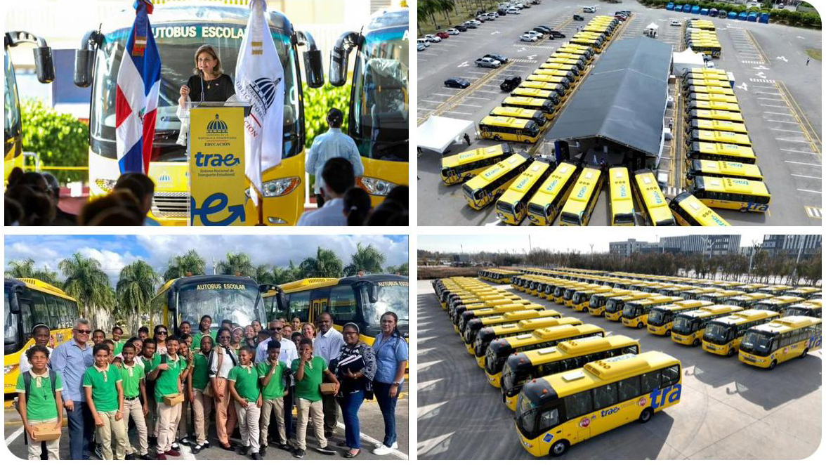 Recently, 100 customized school buses from Zhongtong Bus were ...